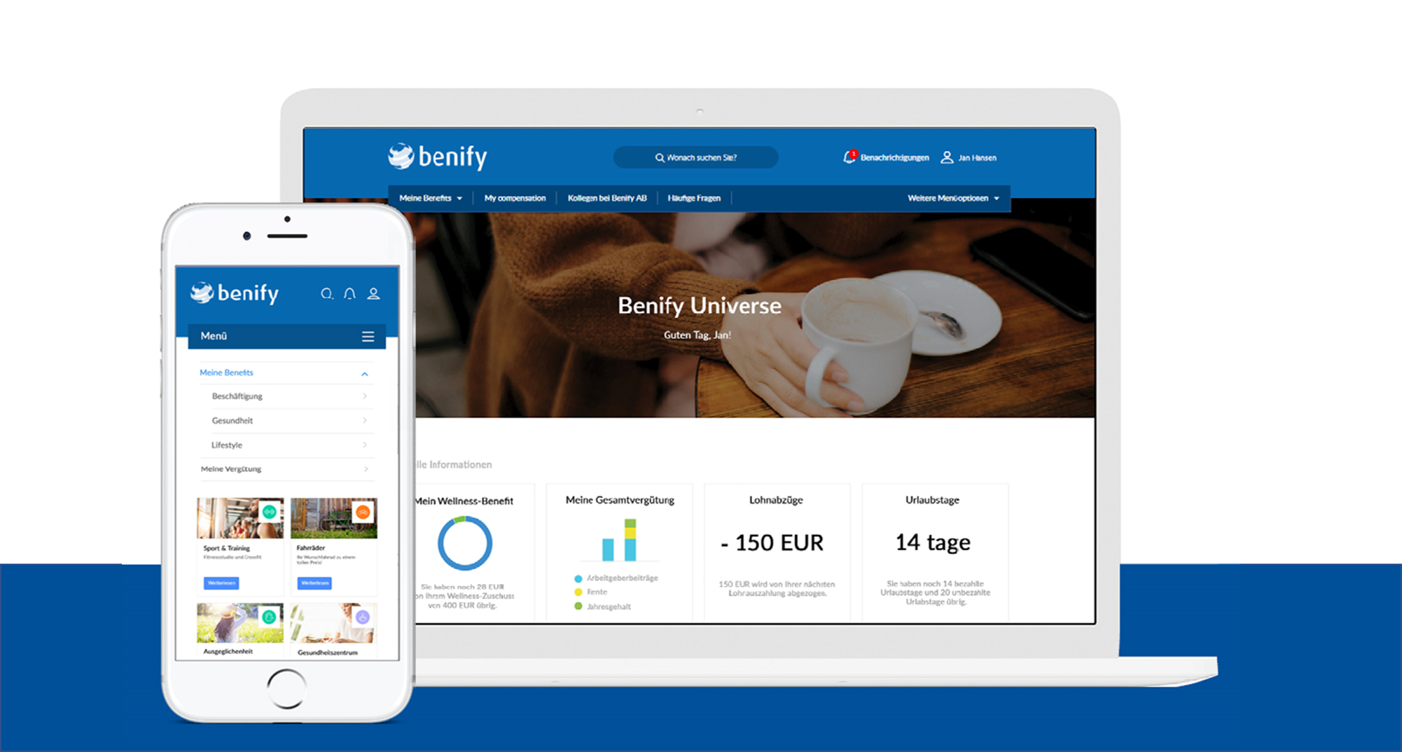 Benify | Webinar Portal & App für individuelle Benefits